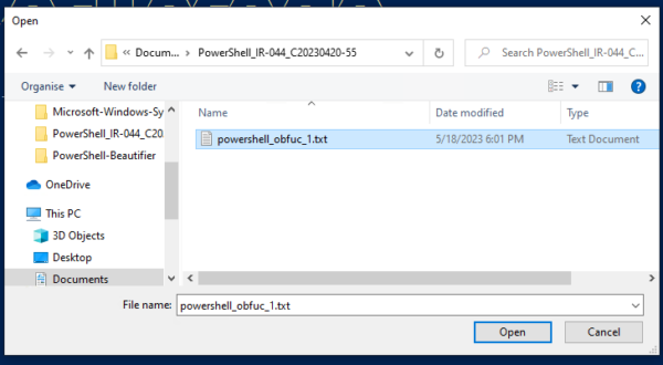 Deobfuscate PowerShell From Real-World Incident - Cyber Gladius