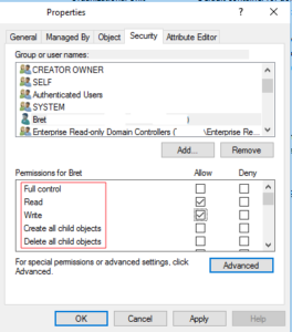 The Active Directory Access Control List Explained - Cyber Gladius