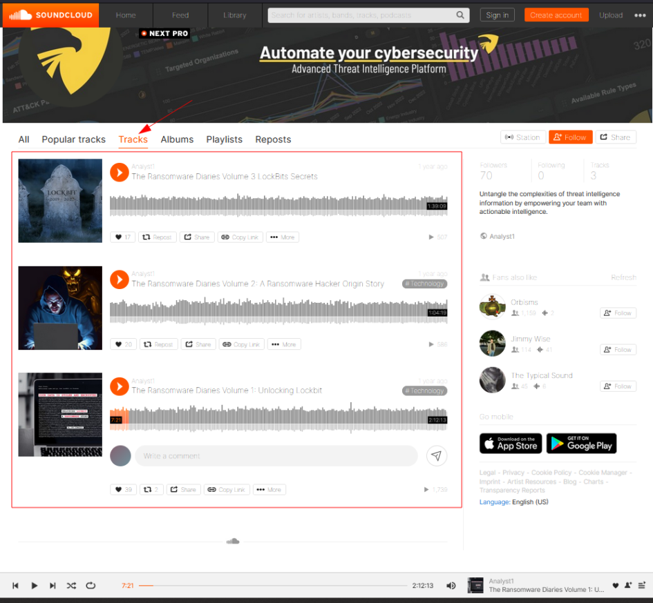 Download Private SoundCloud Audio Files - Cyber Gladius